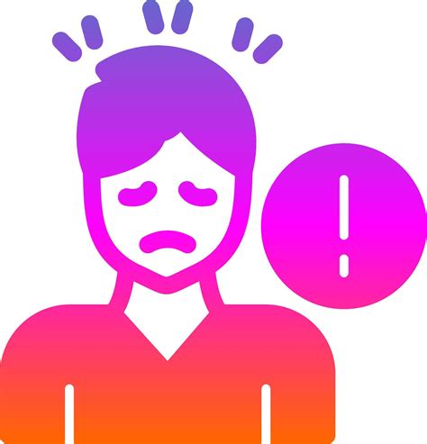 Panic Atack Vector Icon Design 16337056 Vector Art At Vecteezy