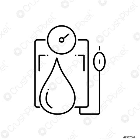 Manometer Stock Vector Crushpixel