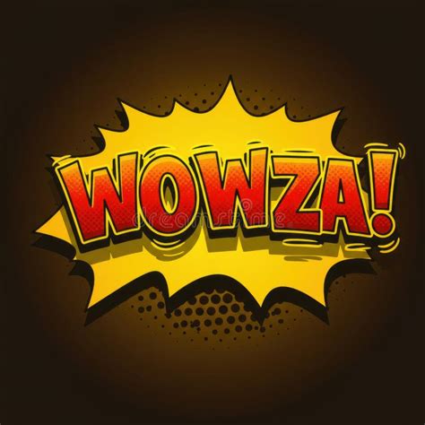 Wowza Stock Illustrations 5 Wowza Stock Illustrations Vectors