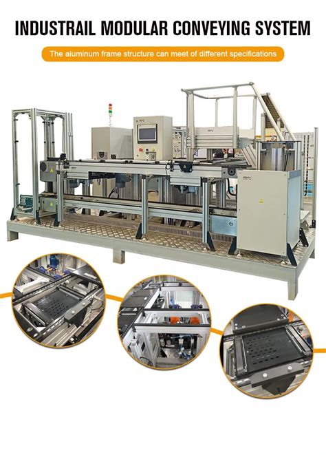 Industrial Automation Production Pallet Conveyor Pallet Handling