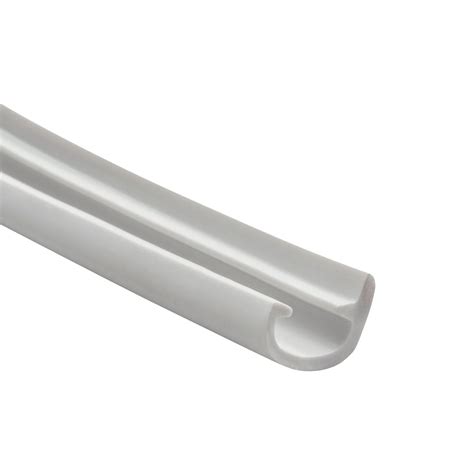 1 White Flexible Rv Screw Cover Trim Molding With Leg Recpro