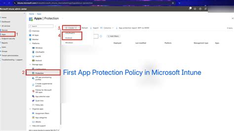 Step By Step Guide How To Configure Your First App Protection Policy In Microsoft Intune