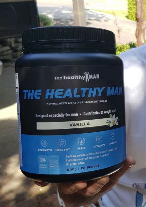 Blokes Love The Healthy Man Meal Replacement Now Available In Vanilla