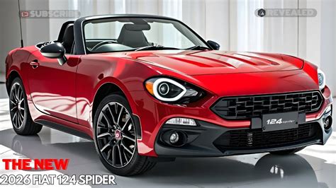 The Fiat 124 Spider Is Set To Return In 2026 As The Ultimate Roadster