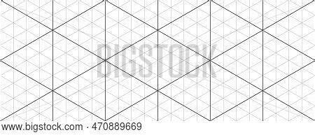 Black Isometric Grid Vector Photo Free Trial Bigstock