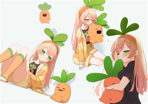 Momosuzu Nene And Nekko Hololive Drawn By Kamaboko Kmm A Danbooru
