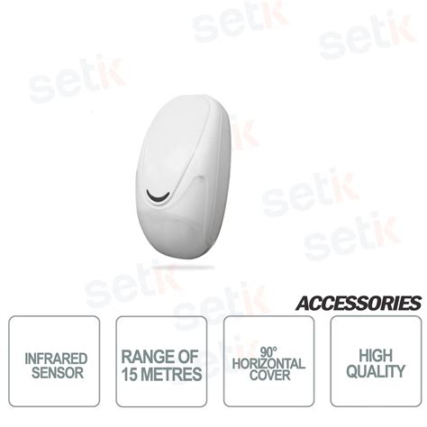 Smile 21 Sensor De Alarma Por Infrarrojos Amc Setik