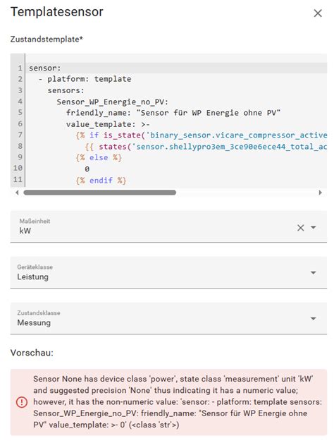 Calculation Of The Net Energy Consumtion Of A Heat Pump Configuration Home Assistant Community