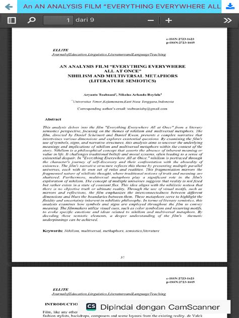 View Of An An Analysis Film Everything Everywhere All At Once Nihilism And Multiversal