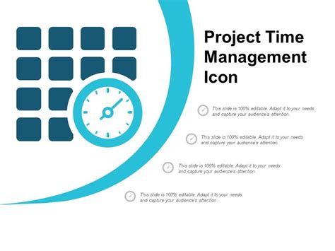 Project Time Management Icon Ppt Powerpoint Presentation Icon Structure