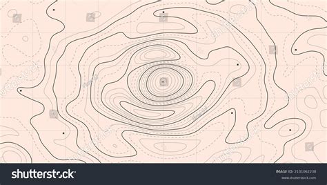 Contour Map Background Vector Geography Scheme Stock Vector Royalty Free 2101062238 Shutterstock