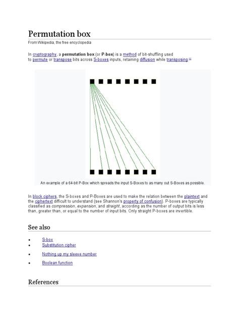 Permutation Box Pdf