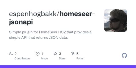 GitHub Espenhogbakk Homeseer Jsonapi Simple Plugin For HomeSeer HS That Provides A Simple