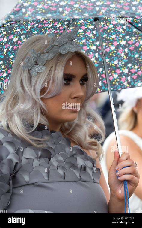 Aintree Liverpool Merseyside Uk 13th Apr 2018 Ladies Day The