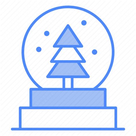 Globe Ornament Snow Tree Decoration Icon Download On Iconfinder