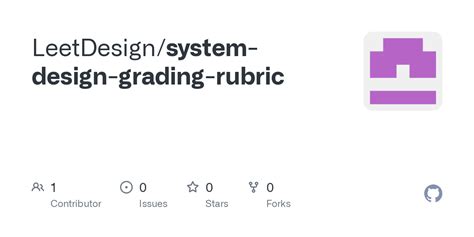 Github Leetdesignsystem Design Grading Rubric
