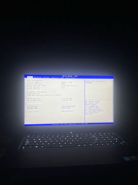 Aptio Setup Utility Rtechhelping