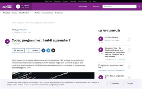 Coder Programmer Faut Il Apprendre Pc Informatique