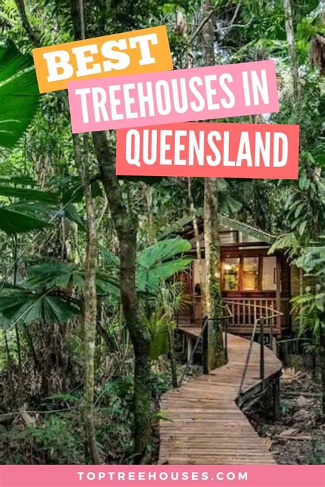 Best Treehouse Accommodation QLD Gold Coast Cairns Sunshine Coast Daintree Top
