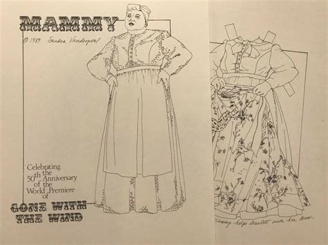 Sandra Vanderpool Scarlett And Her Movie Characters 1989 Rhettbelle