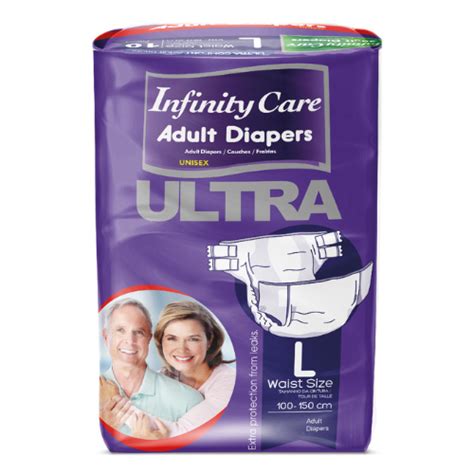 Infinity Care Adult Diapers Large Pack 10 Diapers Jamludi