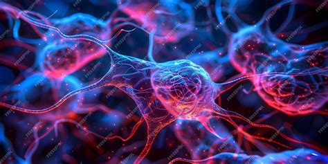 Premium Photo | Neurons form connections boost brain function act as messengers enhance focus ...