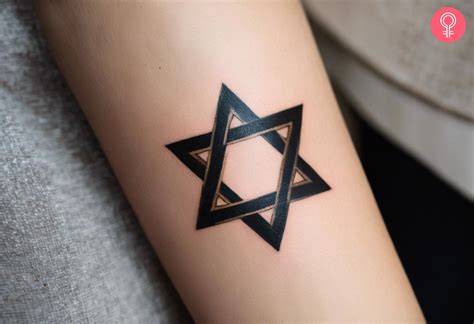 Exploring Symbolic Star Of David Tattoos Designs Meanings And
