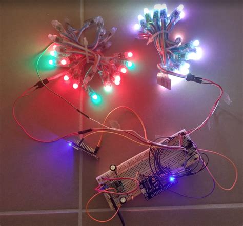Christmas Lights Display Using Nodemcu Wled Ws2811 Pixels And Xlights Luke Beales