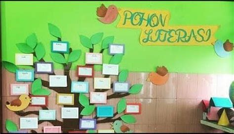 100 Contoh Gambar Pohon Literasi Unik dan Cantik untuk Pojok Baca ...