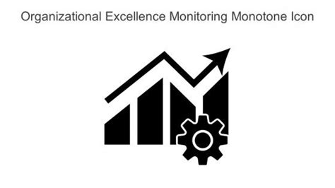 Monitoring Monotone Icon Slide Team