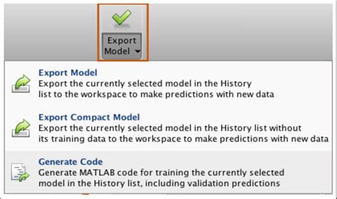 The Export Model Options Download Scientific Diagram