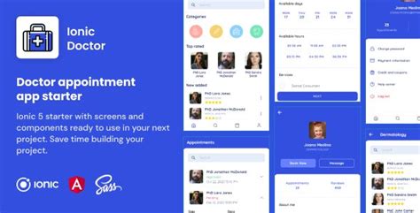 Codemarket Ionic Doctor Ionic 5 Angular Ui Theme Template
