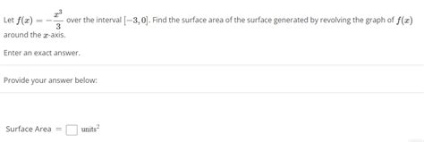 Solved Let F X X Over The Interval Find The Chegg Com