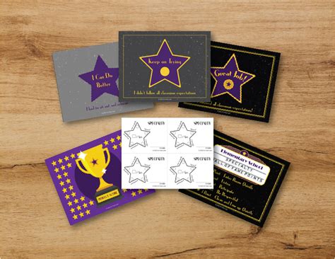 Stars Behavior Poster Pack Art Class Lass