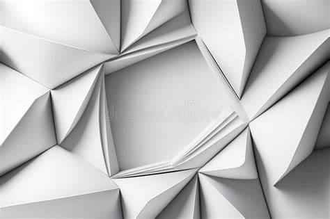 White Modern Design Creative Digital Illustration Abstract Textures
