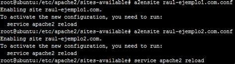 cómo configurar virtual hosts de apache en ubuntu server