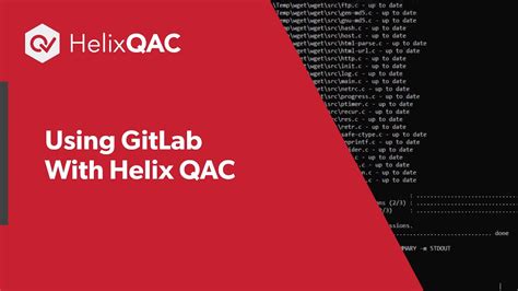 Using Gitlab With Helix Qac Youtube