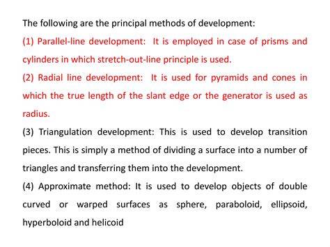 Development Of Surfaces Pptx