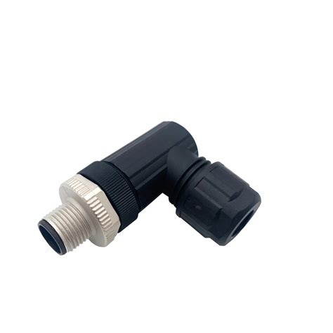 Svlec High Quality Field Wireable M12 Male Connectors A B D Code 90