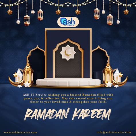 Ash Information Technologies Private Limited On Linkedin Blessed Ramadan Peace Joy Faith