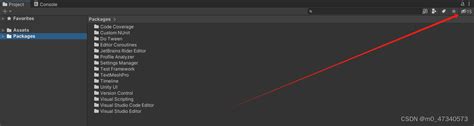 Unity Packages文件夹为空 Csdn博客