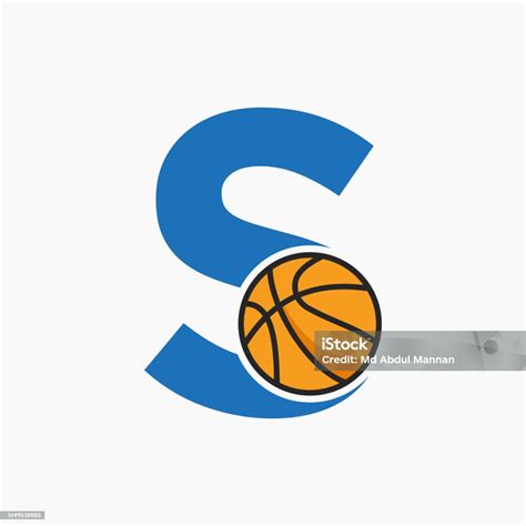 편지 S 개념에 농구 로고입니다 바스켓 클럽 심볼 벡터 템플릿 Championship에 대한 스톡 벡터 아트 및 기타 이미지 Championship 경기 스포츠 경쟁