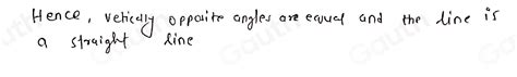 Solved AB And CD Be Two Straight Lines Which Intersect At Point O A Define Vertically