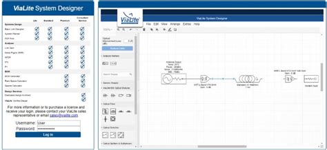 System Designer Login Page ViaLite Communications System Designer Login Page ViaLite Communications
