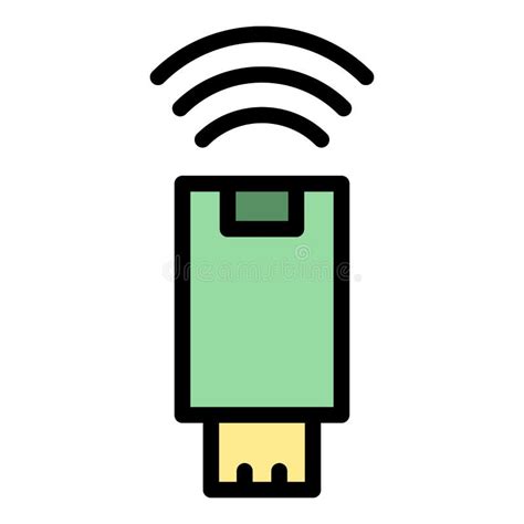Wireless Remote Control Icon Color Outline Vector Stock Vector Illustration Of Outline