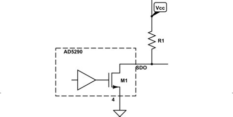 digital logic n ch fet with open drain output electrical
