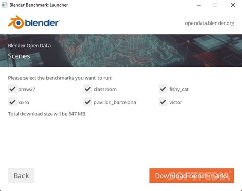 Blender Benchmark Download Softpedia