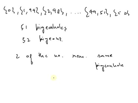 Given A Set Of 52 Distinct Integers Show That There Must Be 2 Whose