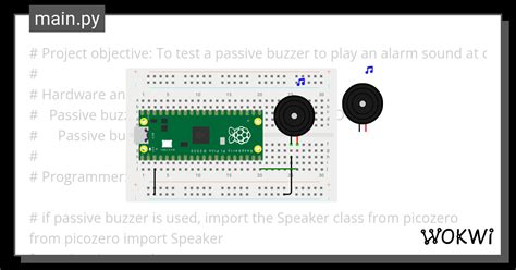Buzzer Wokwi Esp32 Stm32 Arduino Simulator