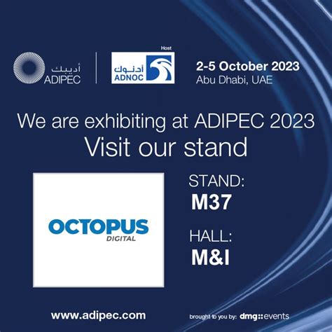 Octopus Digital On Linkedin Adipec Adipec2023 Adnoc Manufacturing Digitization